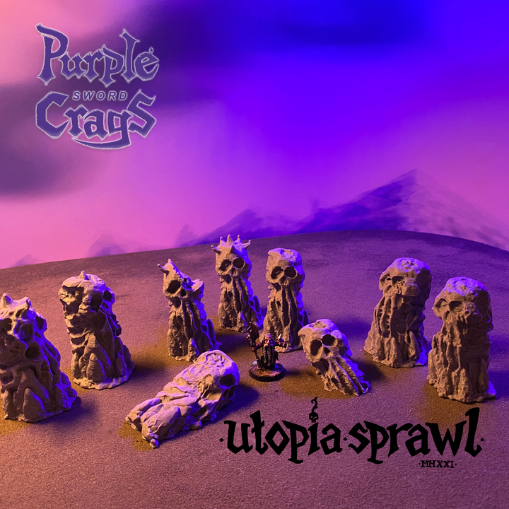 3D Printable Ancient Monoliths - Full Package by Utopia Sprawl